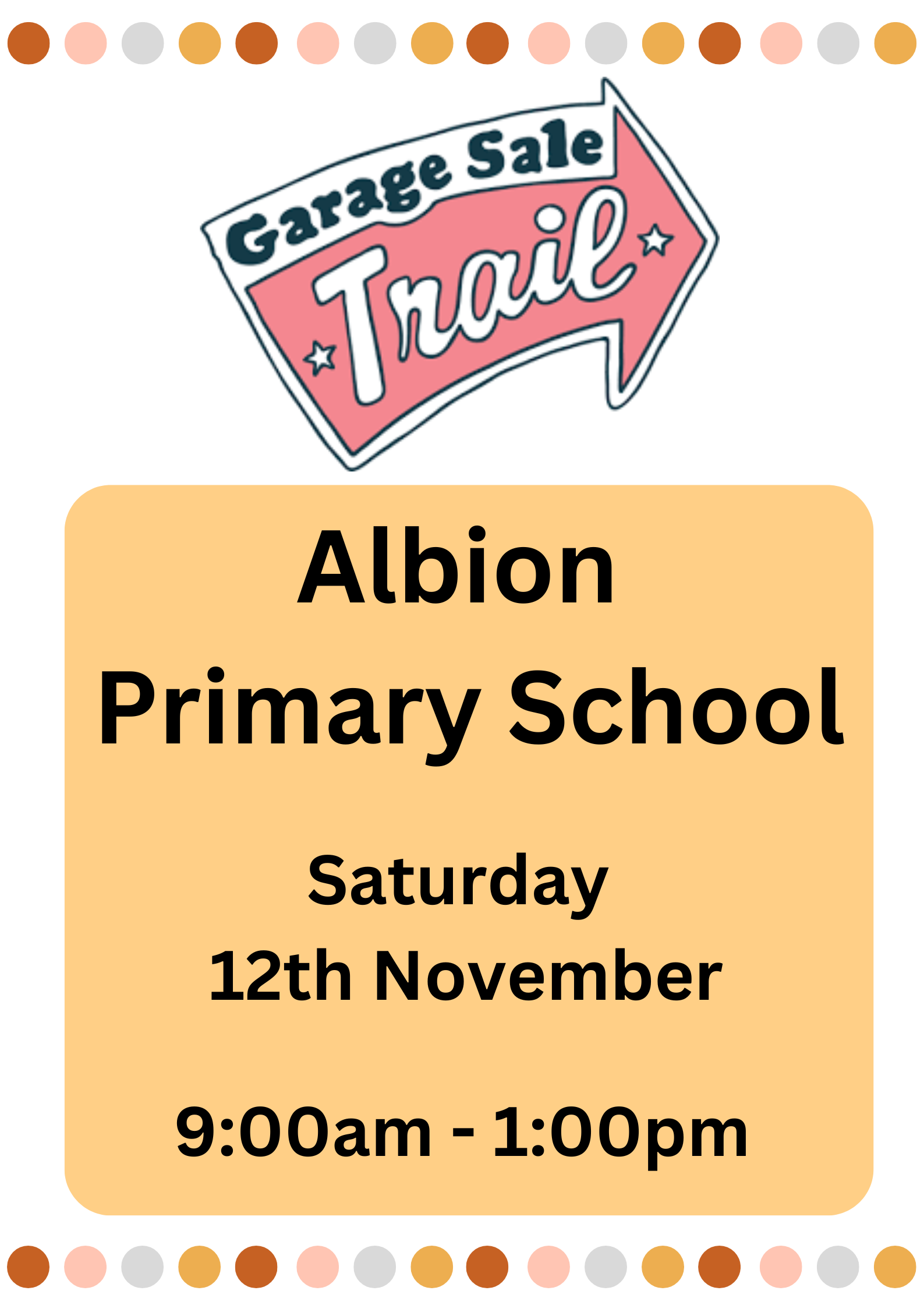 Garage/Car Boot Sale